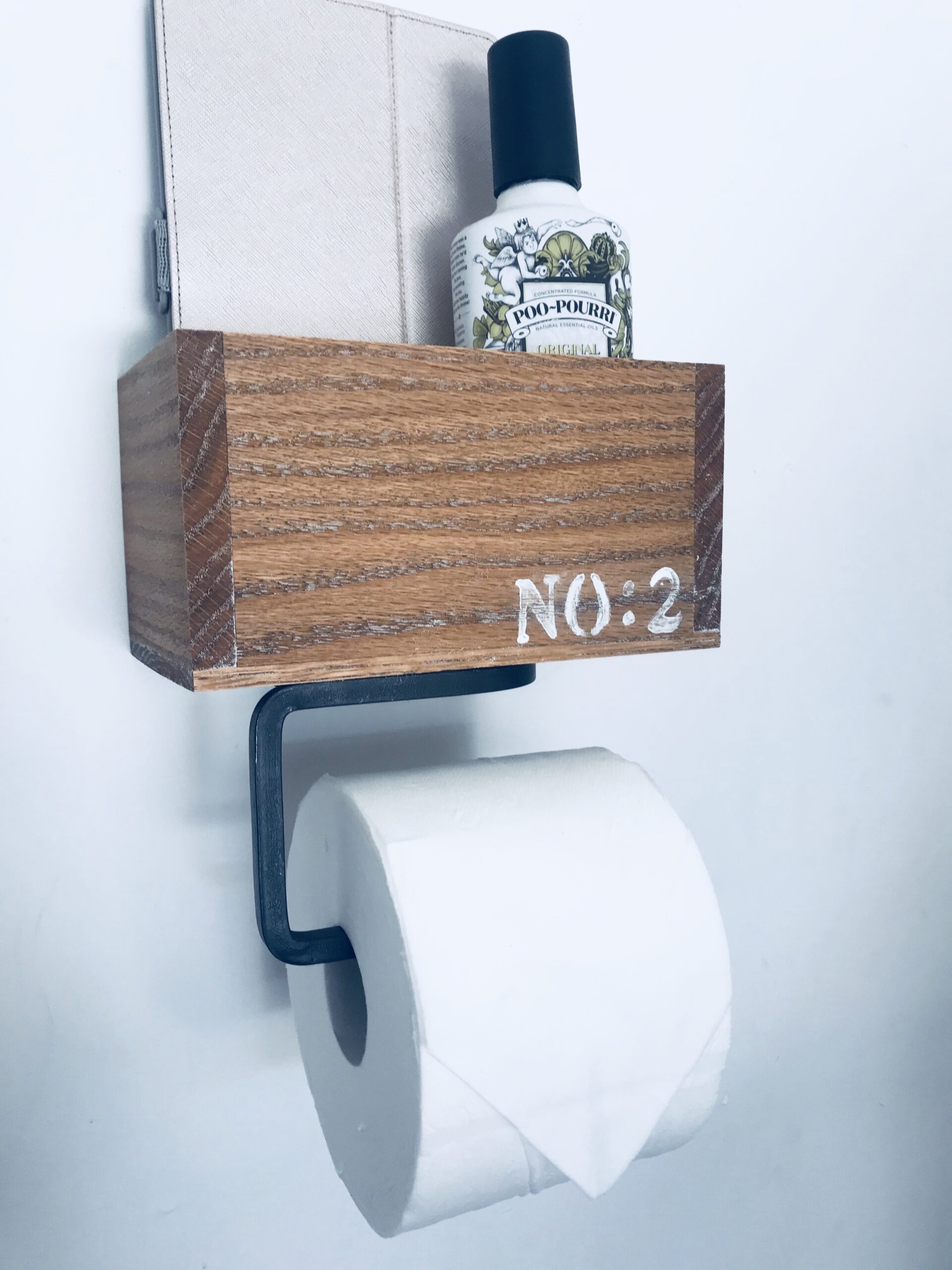Small Bathroom Storage- Toilet Command Center - Cribbs Style