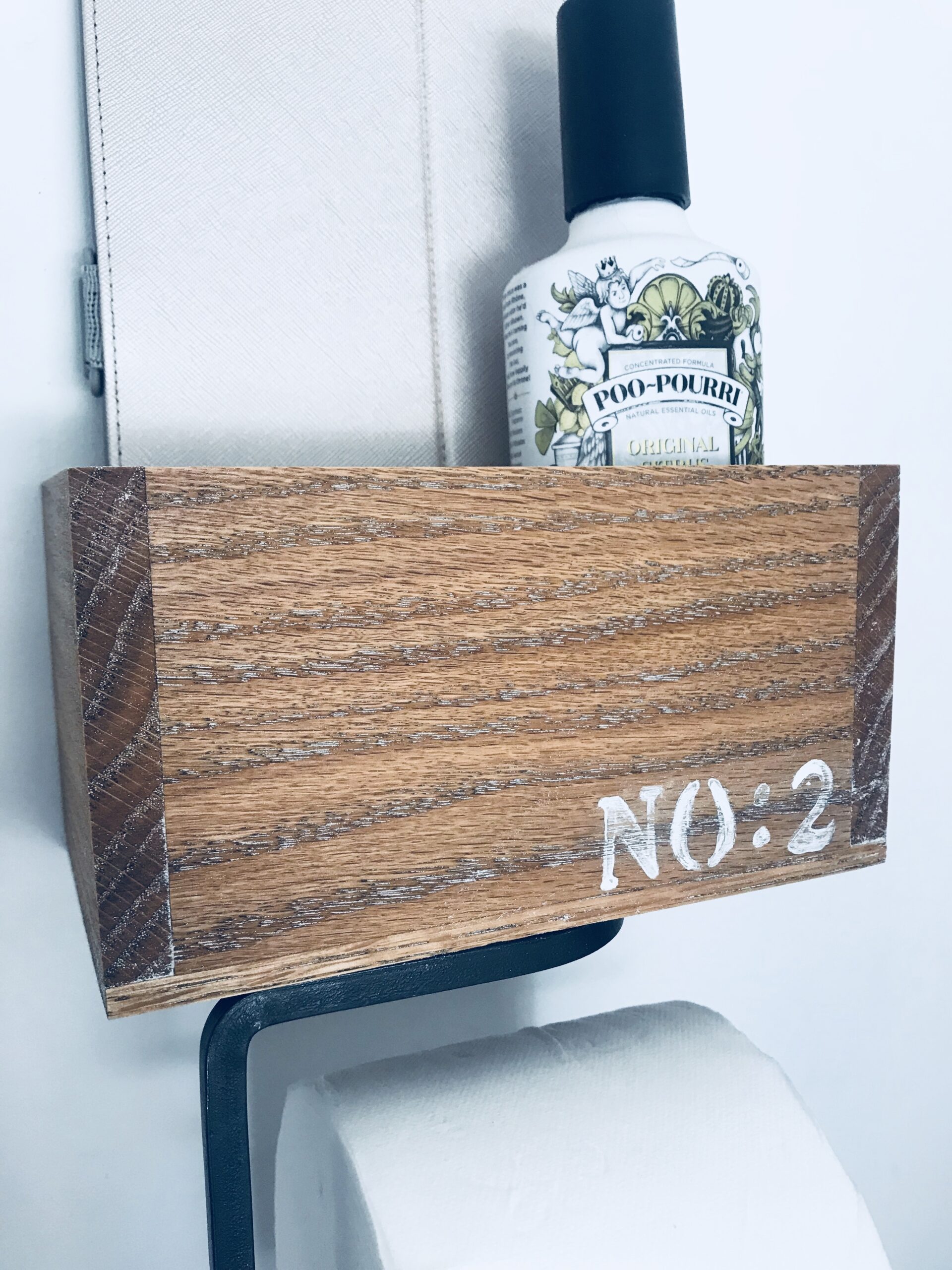 Small Bathroom Storage- Toilet Command Center - Cribbs Style